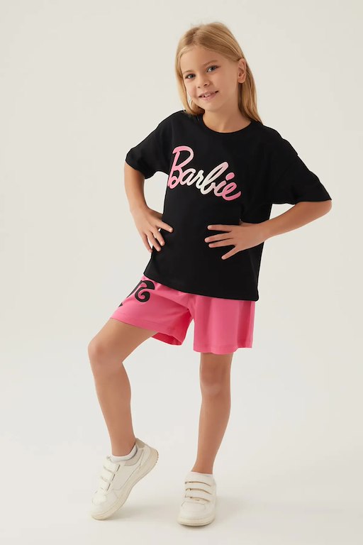 U.S. Polo Assn. Barbie Komplet za devojčice L1703-3, Crno-roze