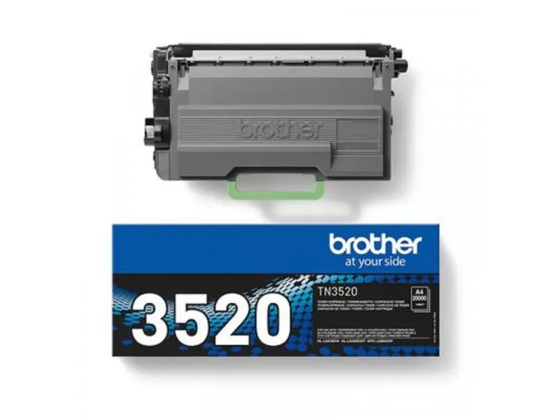 Brother TN3520 Toner, Crni