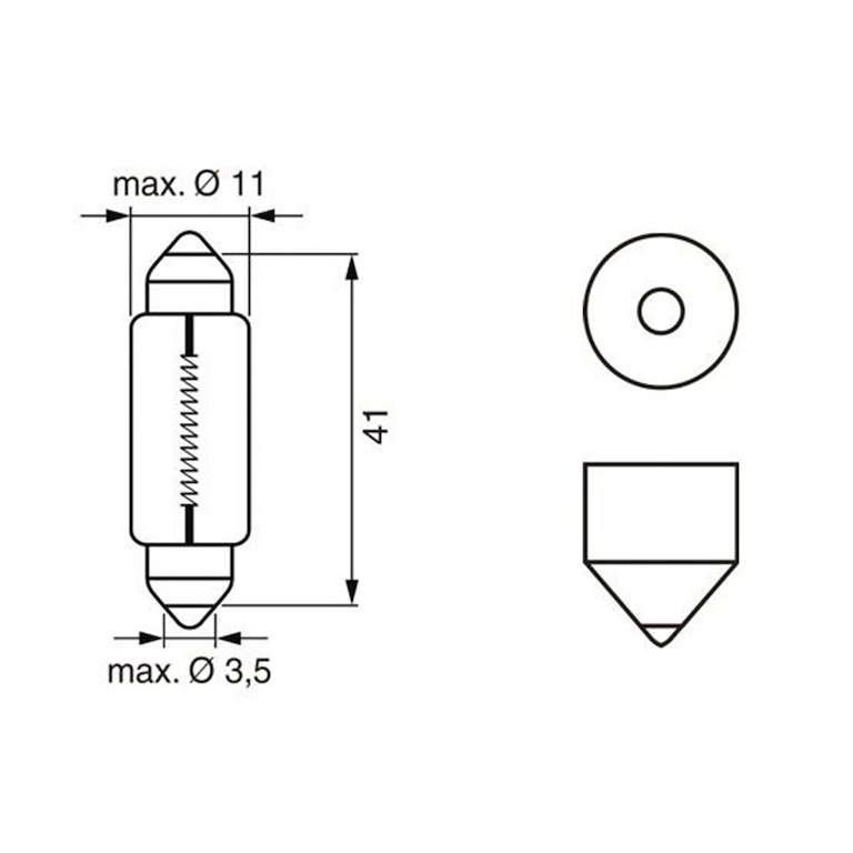 SIJ 12V 10W 1987302825 ( ) ECO BOSCH