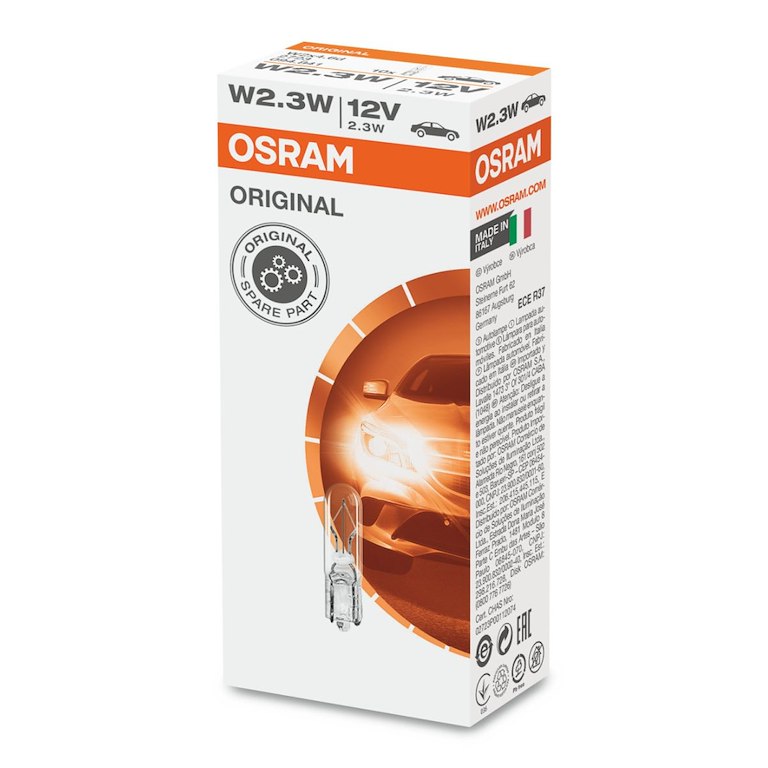 SIJAL 12/ 2723 2,3W W2X4,6d UNV1 OSRAM