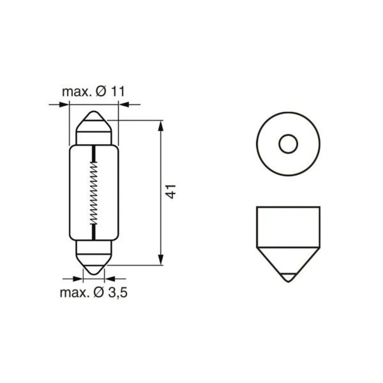 SIJ 12V 10W 1987302210 ( ) PURE LIGHT BOSCH