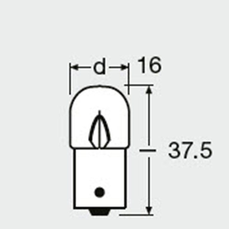 SIJAL 24/ R5W 5626 5W BA15D UNV1 OSRAM