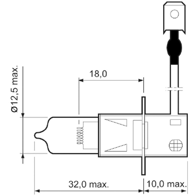 SIJ 12/55W H3 32005 (48321 58032 32004 ) VALEO