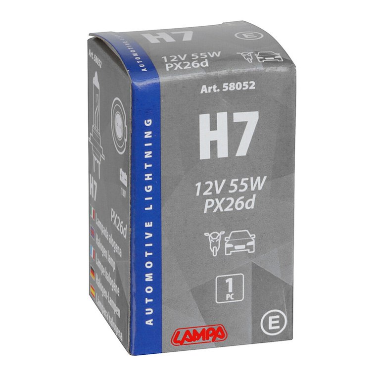 SIJ 12V H7 55W KUT 58052 ( 48328 32009 ) LAMPA