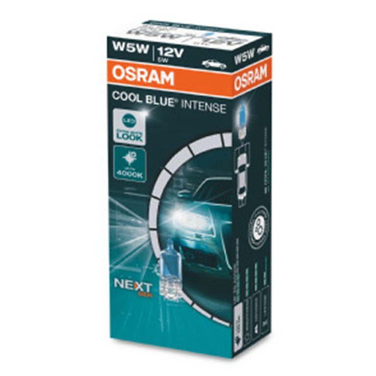 SIJAL 12/ W5W 2825HCBN 5W W2,1x9,5D 5000K OSRAM