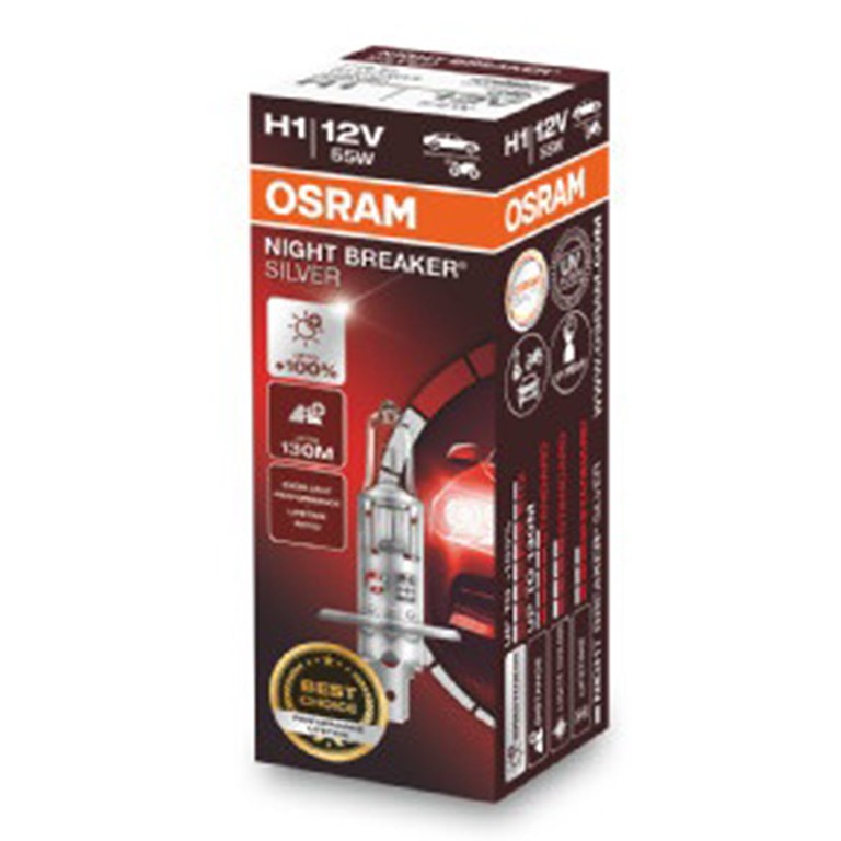 SIJAL 12/H1 64150NBS 55W P14.5S FS1 OSRAM