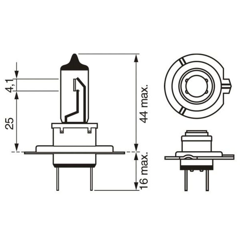 SIJAL 24/ H7 24V 1987302471 ( ) BOSCH