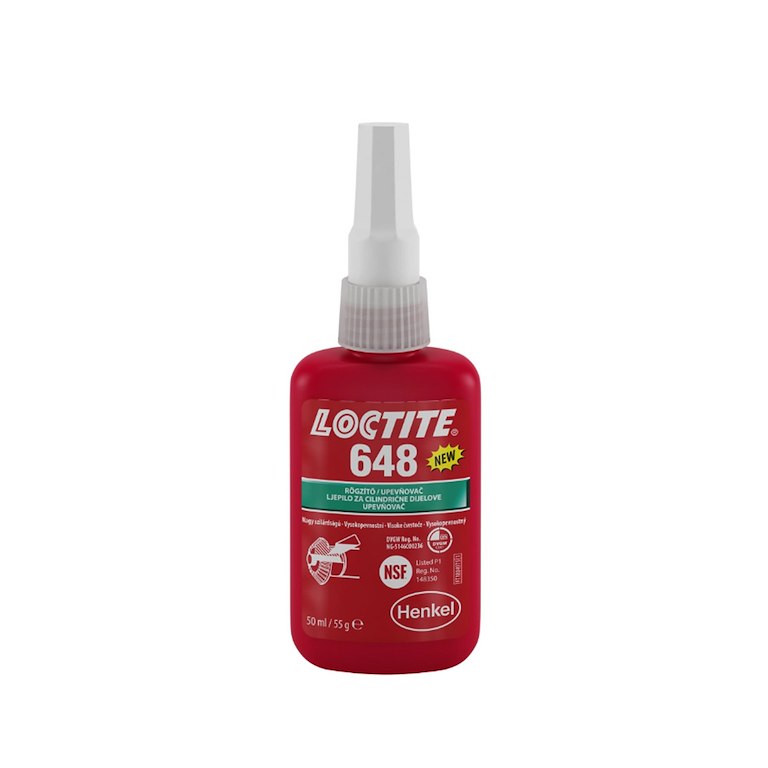 TECN ZA UCVRSCIVANJE DELOVA TRAJNE CVRSTOCE 648 5ML LOCTITE