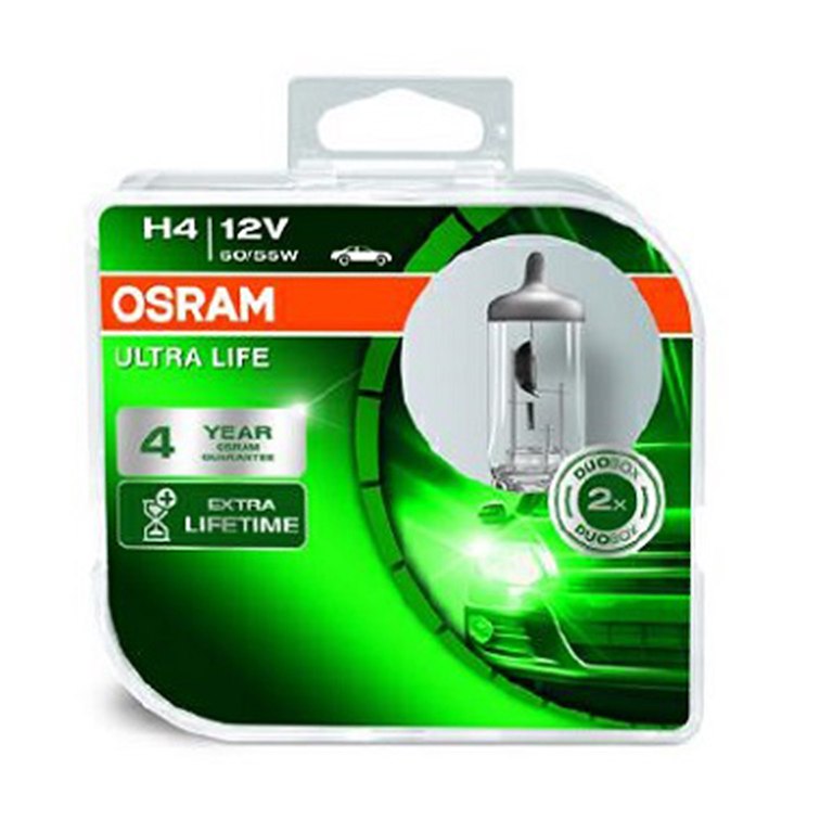 SIJAL PAR 12/ H4 64193ULT-HCB 60/55W P43T 2BOX OSRAM