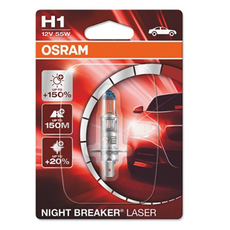 SIJAL 12/H1 64150NL-01B 55W P14.5S BLI1 OSRAM