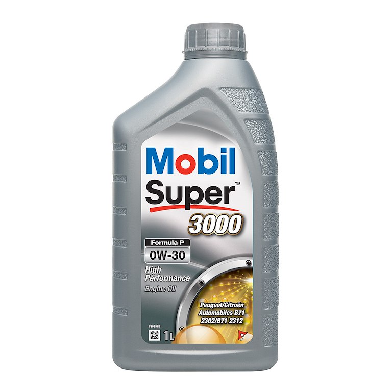 MOBIL SUPER 3000 FORMULA P 0W30 1/1