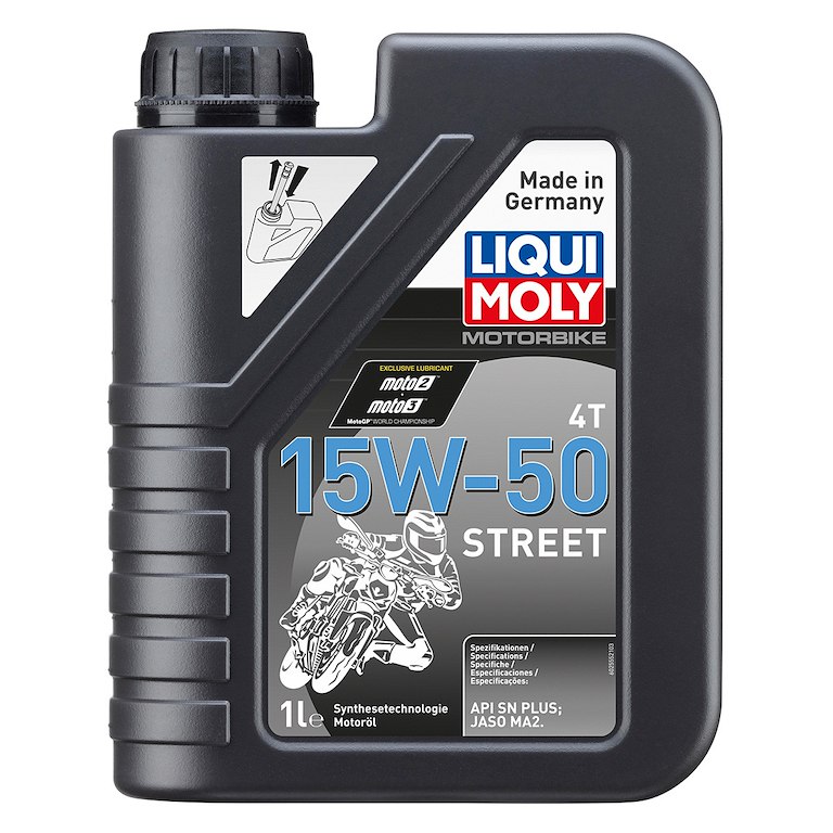 MOTORBIKE 4T STREET 15W50 1/1 L.MOLY