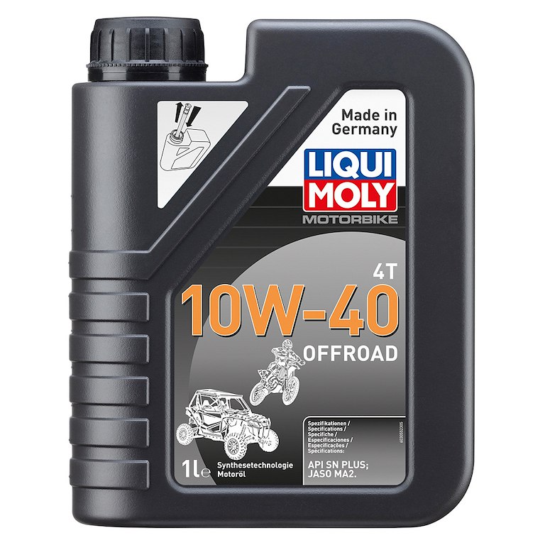 MOTORBIKE 4T OFFROAD 10W40 1/1 L.MOLY