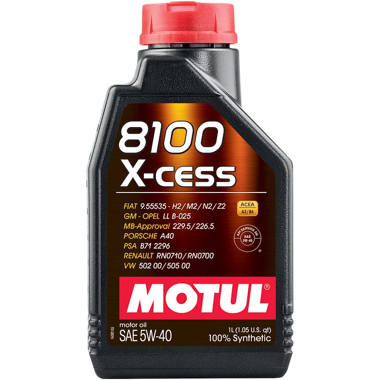 MOTUL 8100 X-CLEAN C3 ( GEN 2 ) 505.01 5W40 1/1