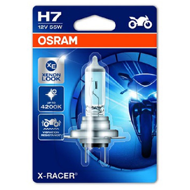 SIJAL MOTO 12/ H7 64210XR-01B 55W PX26D BLI1 OSRAM