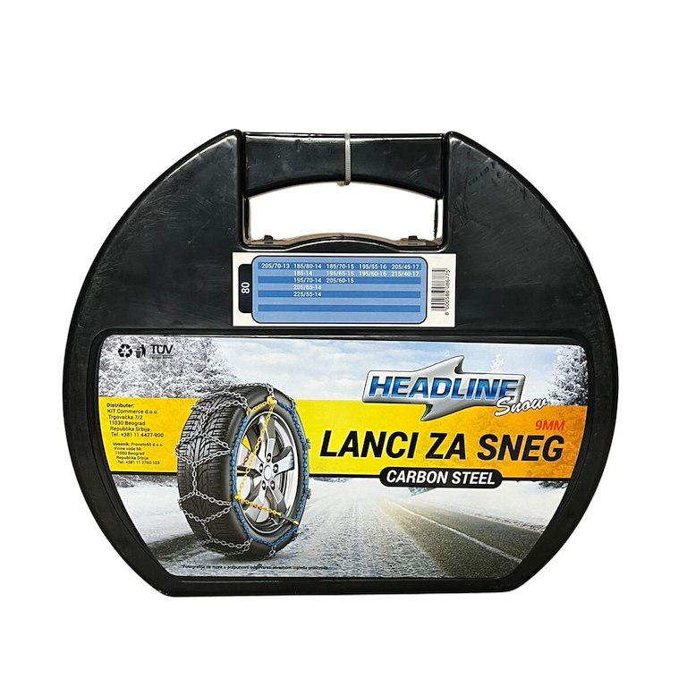 LANCI ZA SNEG GT 080 9MM 118096 ( 118096 16028 ) HEADLINE