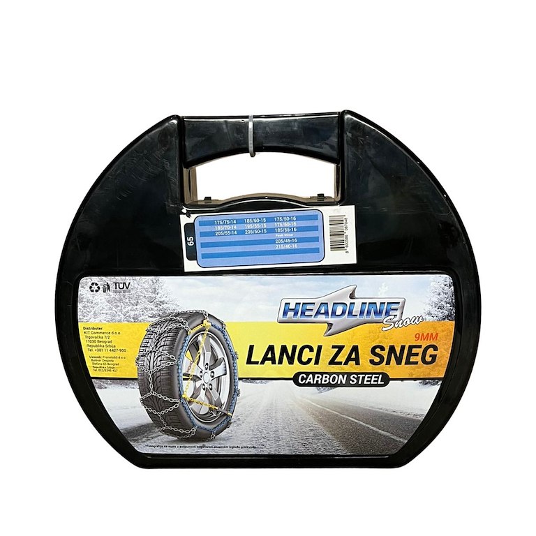 LANCI ZA SNEG GT 065 9MM ( 431126 ) HEADLINE