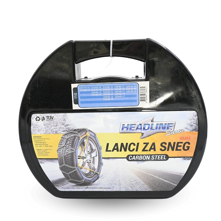 LANCI ZA SNEG GT 110 9MM 118100 222063 ( R48110 ) HEADLINE