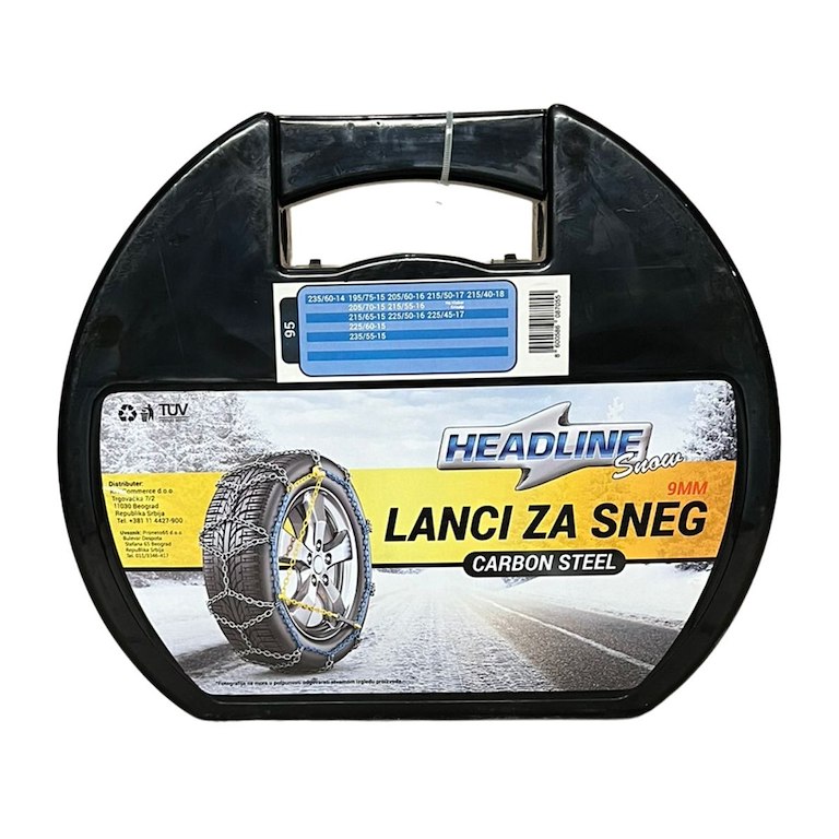 LANCI ZA SNEG GT 095 9MM ( 431127 16075 ) HEADLINE