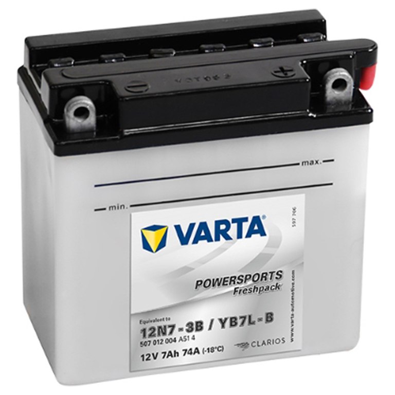 AKUM VARTA MOTO FP 12V7AH D+ YB7L-B