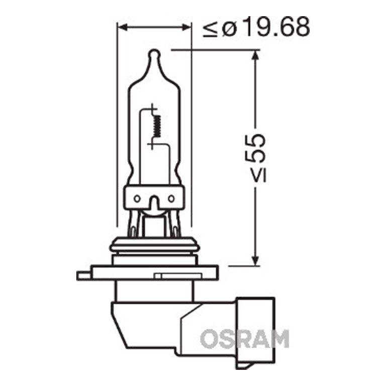 SIJAL PAR 12/ HB3 69005CBB-HCB BOOSTER 100W P20D 2BOX OSRAM