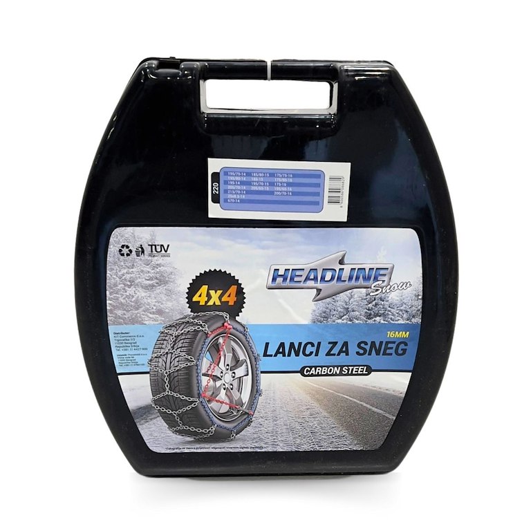 LANCI ZA SNEG GT 220 4WD 4X4 ( 16104 ) HEADLINE