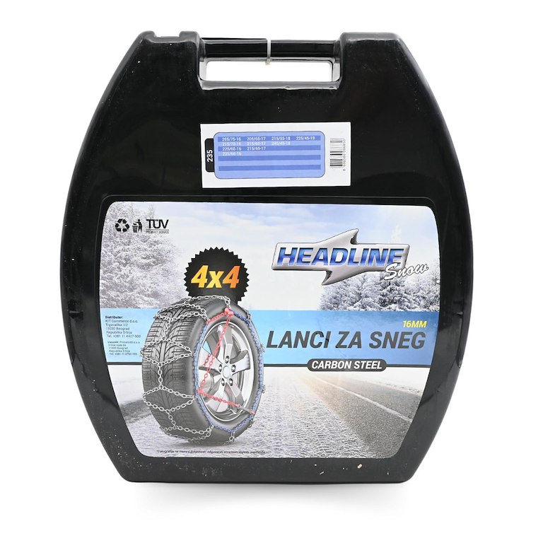 LANCI ZA SNEG GT 235 4WD 4X4 HEADLINE