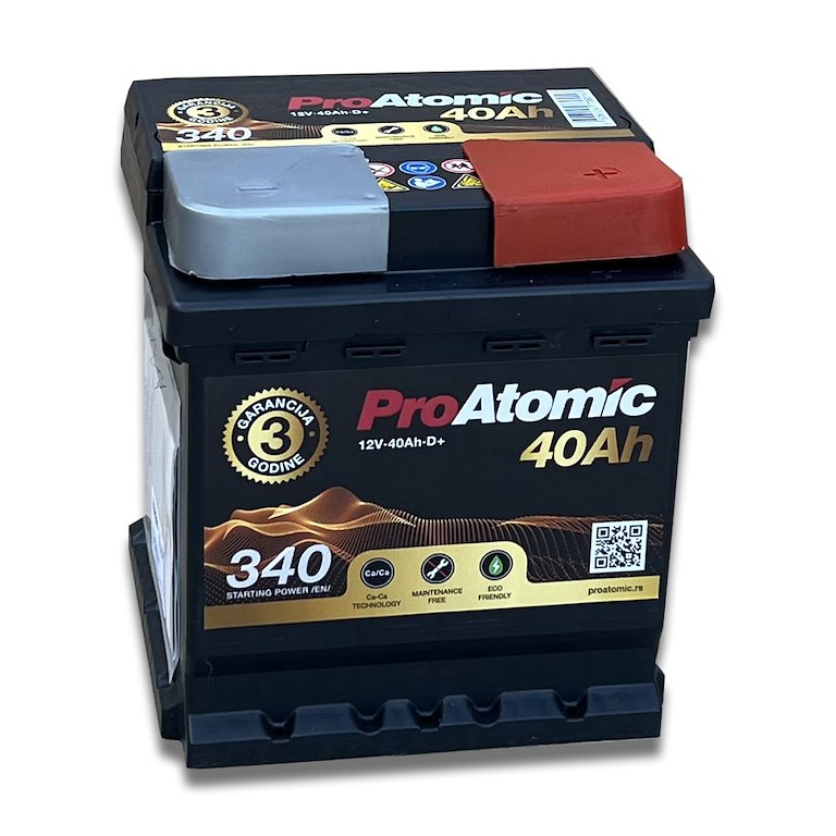 AKUM PROATOMIC 12V40AH D+