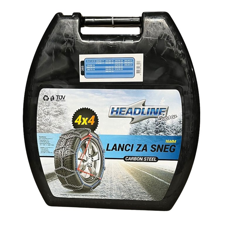 LANCI ZA SNEG GT 265 4WD 4X4 HEADLINE