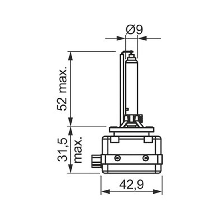 SIJ D1S 35W XENON 1987302905 ( 66140 ) BOSCH