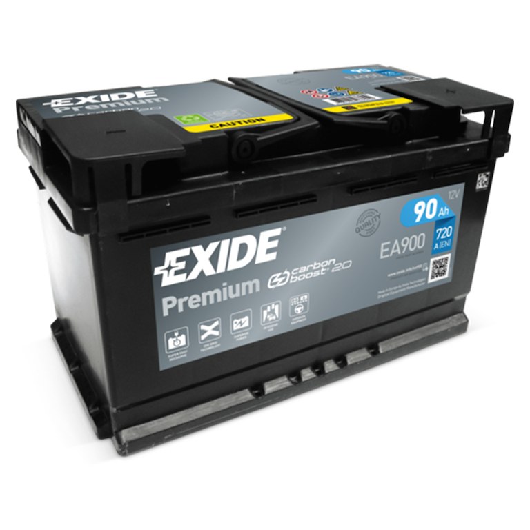 AKUM EXIDE PREMIUM 12V90AH D+ EA900