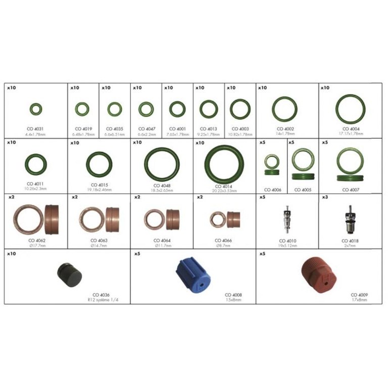 SET GUMICA O-RING AC4026 ( ) ZA ITALIJANSKI TIP VOZILA CLAS