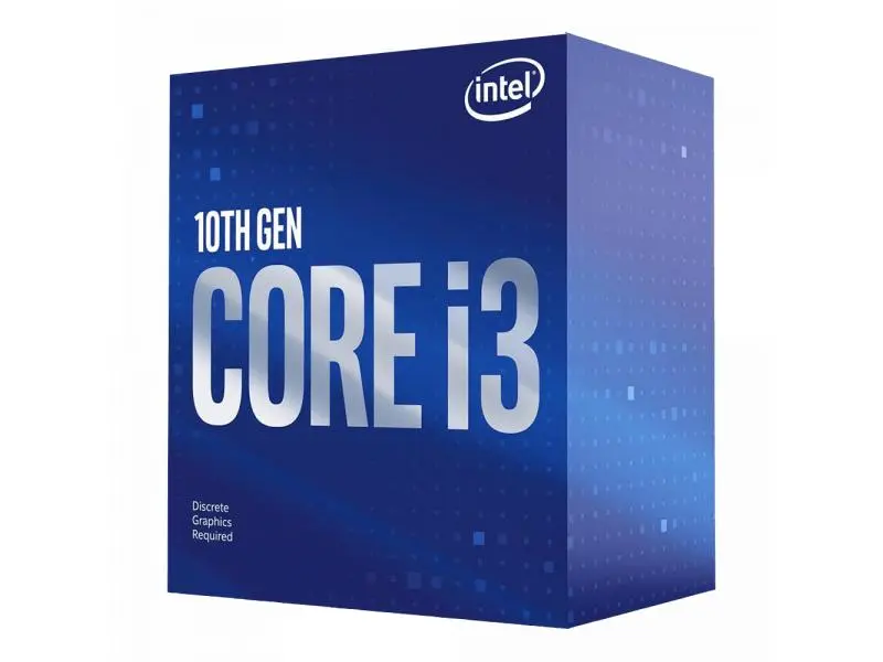 Intel Core i3-10100F Procesor, 3.6 - 4.3GHz, 4-core