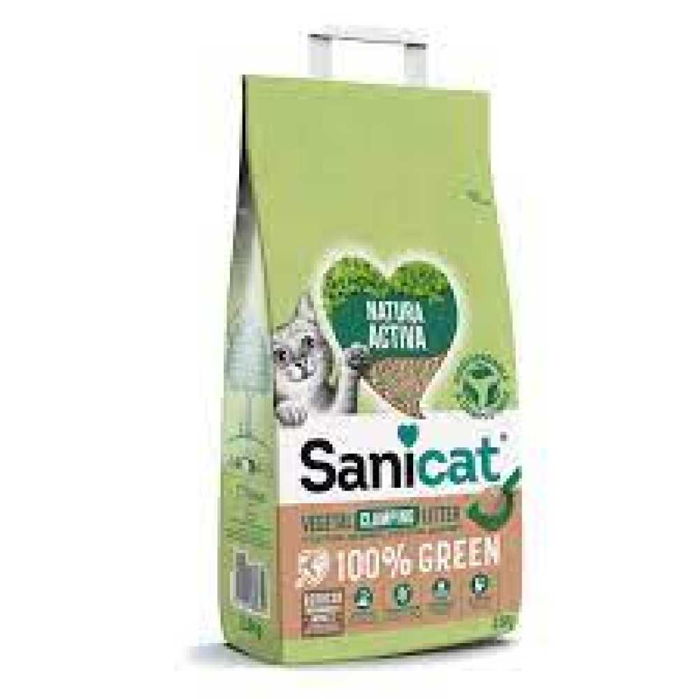 SANICAT Natura Activa 100% biljni posip za mačke 2.5kg