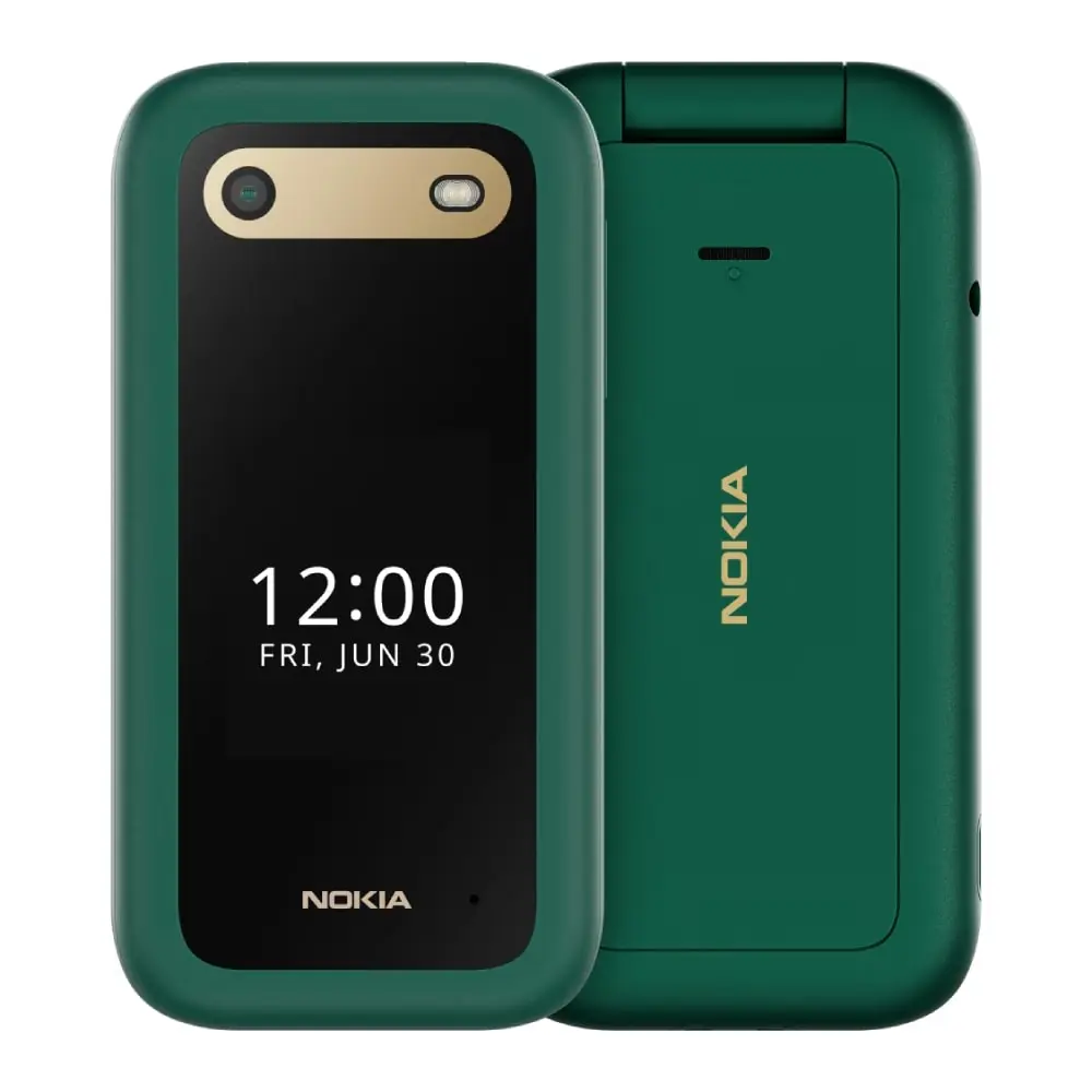 NOKIA 2660 Mobilni telefon, Flip 4G, Lush, Zeleni