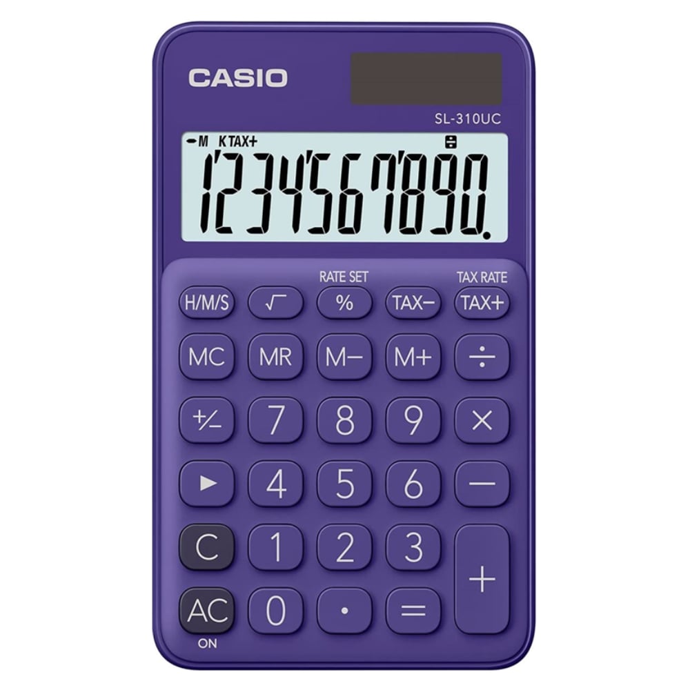 CASIO SL 310 Džepni kalkulator Ljubičasta