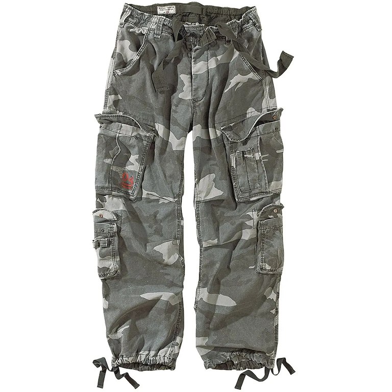 SURPLUS AIRBORNE PANTALONE NIGHT CAMO