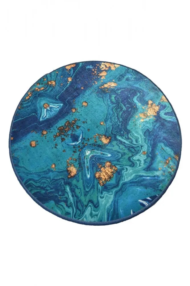 L'essentiel Maison Kupatilski otirač Marbling, 100cm, Plavi