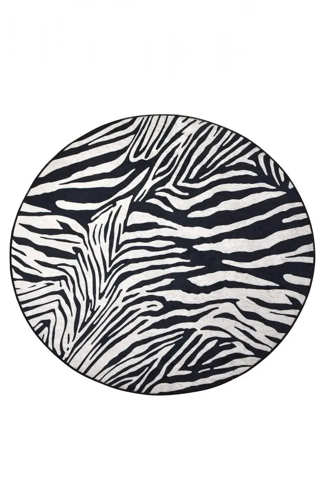 Conceptum Hypnose Zebra Tepih, 140cm, Crno-beli