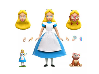 Alice in Wonderland Disney Ultimates Action Figure Alice (18 cm)