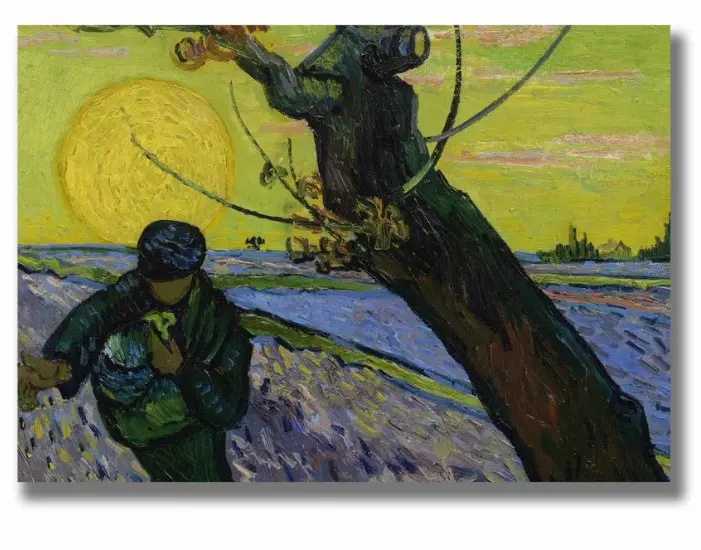 Wallxpert 70100VANGOGH018 Dekorativna slika, 70x100cm