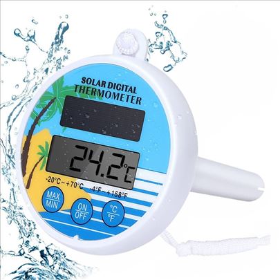 Digitalni solarni termometar za bazen
