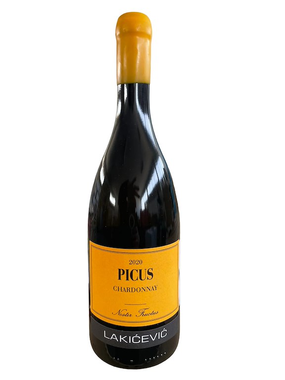 Belo vino Vinarija Lakićević Picus 2020 Chardonnay 0,75l