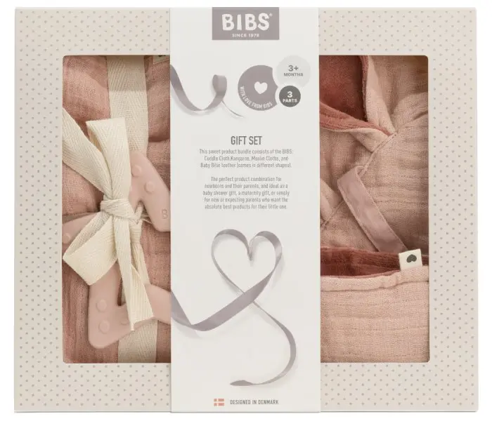 BIBS Poklon set za bebe, Blush