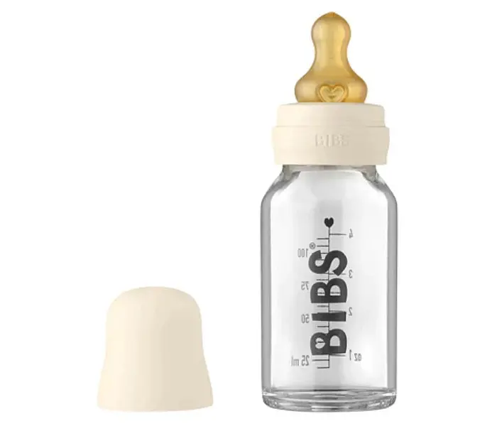 BIBS Flašica za bebe, 110ml, Ivory, Ivory