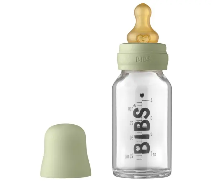 BIBS Flašica za bebe, 110ml, Sage