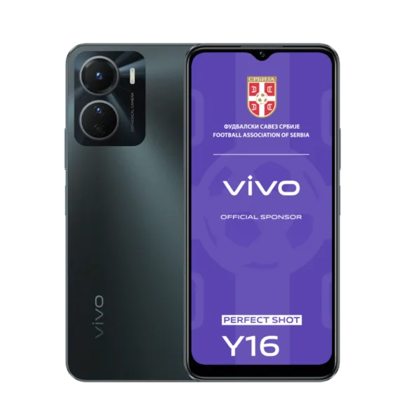 Vivo Y16 4 GB/128 GB - Crni