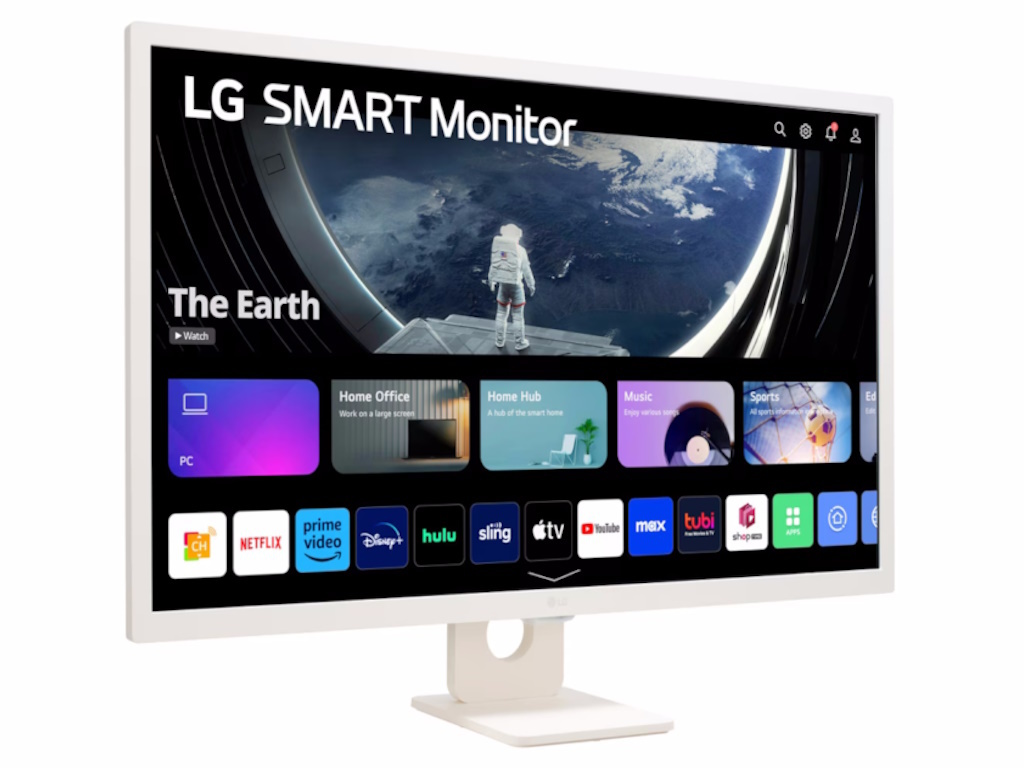 Monitor 32 LG Smart 32SR50F-W, IPS, FHD, 60Hz, 8ms, HDMI, USB, zvučniciID EK000601725