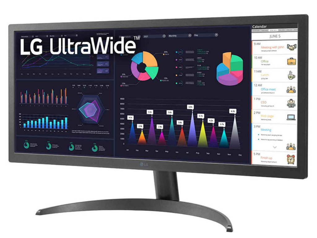 Monitor 26 LG UltraWide 26WQ500-B, IPS, FHD, 75Hz, 5ms, HDMI, AMD FreeSyncID EK000601733