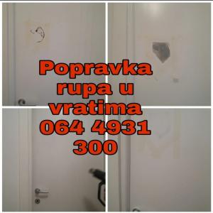 Popravka rupa u vratima 0644931300